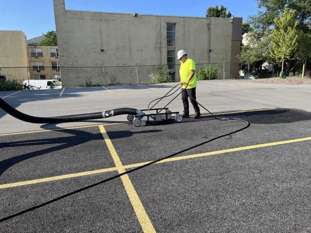 Porous Pavement Cleaning | Great Lakes Power Vac