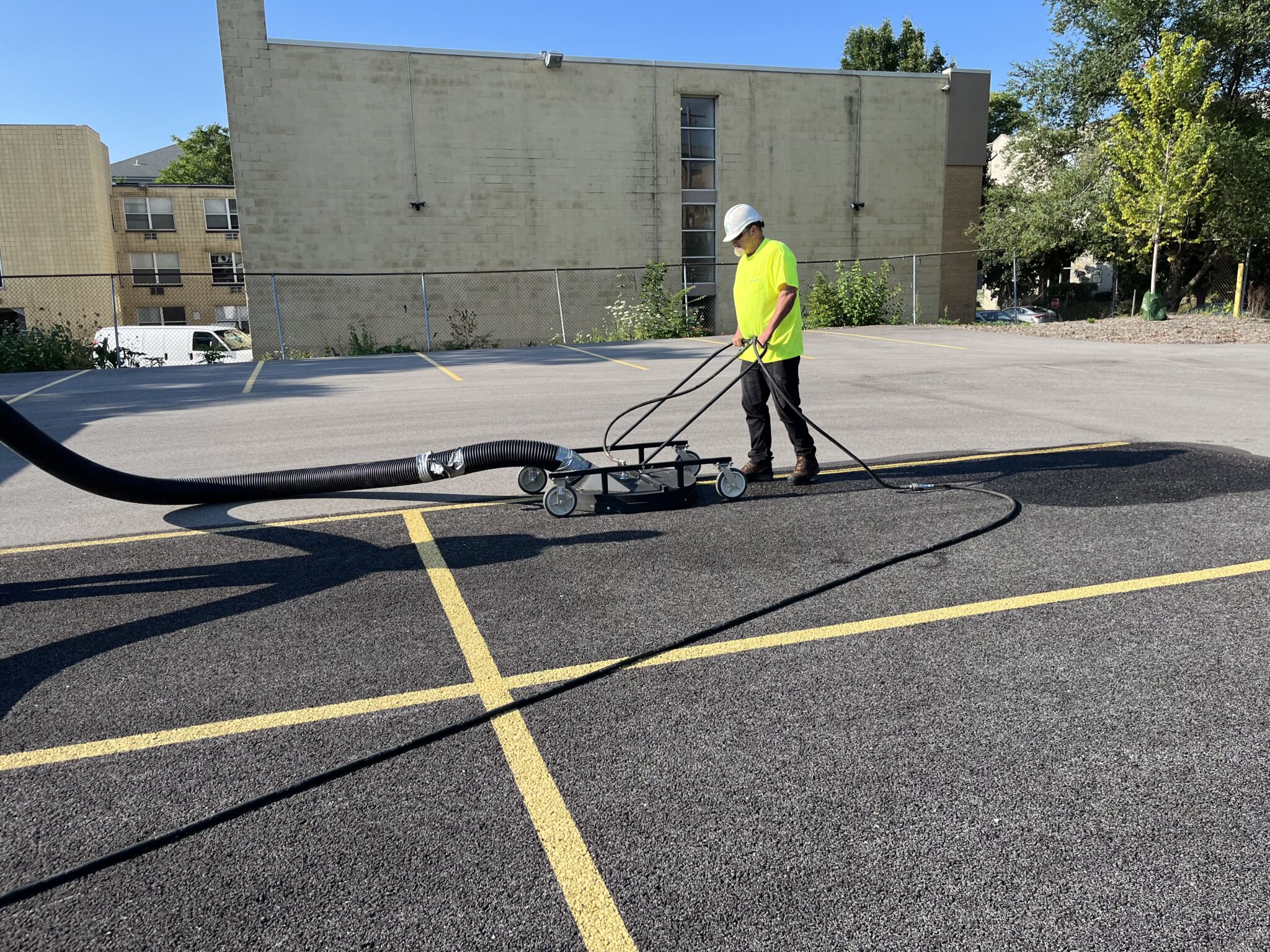 Porous Pavement Cleaning | Great Lakes Power Vac